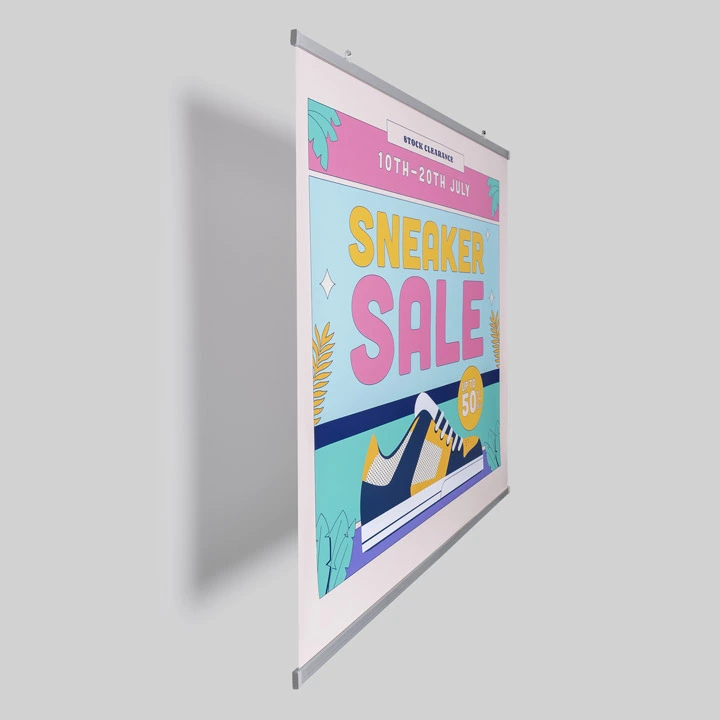 Retail Hanging Banners : You Create. We Print. | Red Printing SG