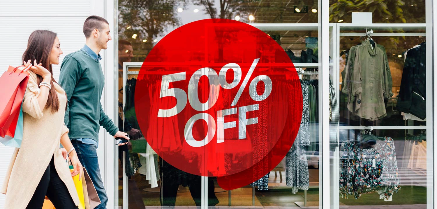 Transparent Window Decals : You Create. We Print. | Red Printing SG