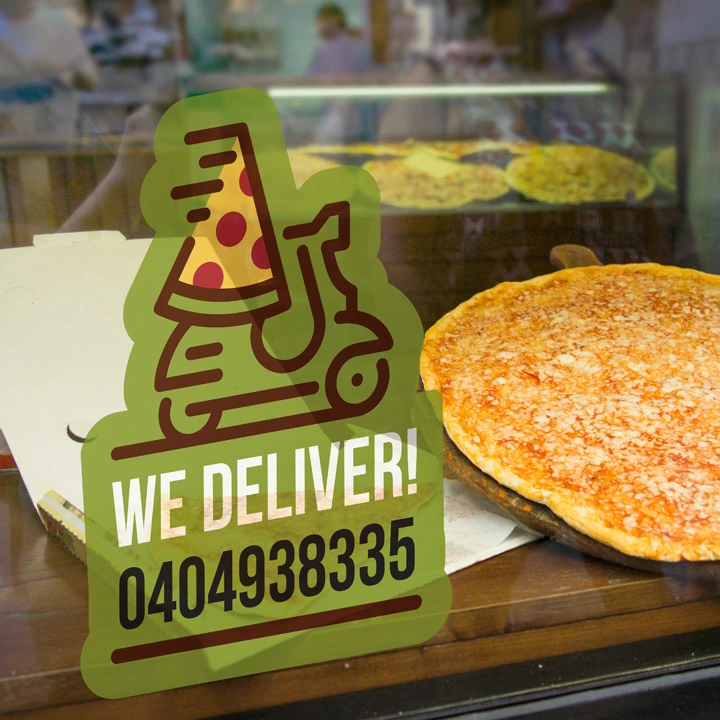 Transparent Window Decals : You Create. We Print. | Red Printing SG