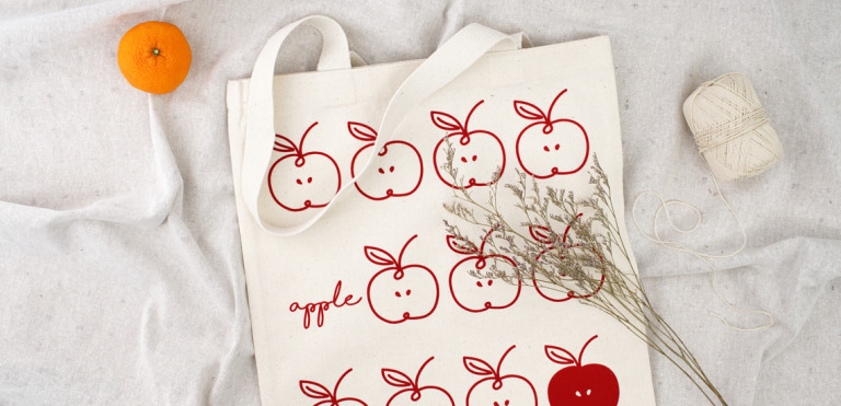 Flock Tote Bags : You Create. We Print. | Red Printing SG