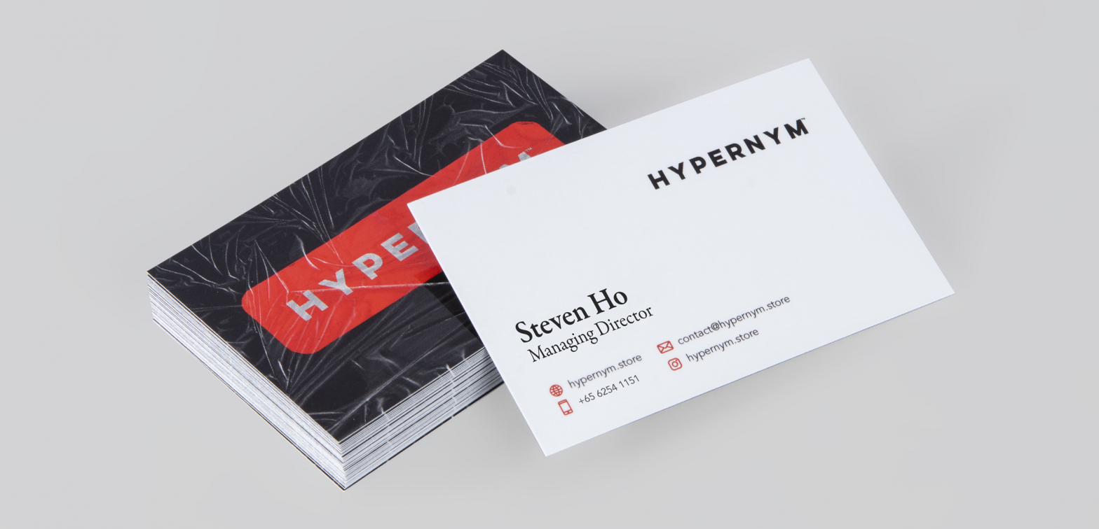 Standard Business Cards : You Create. We Print. | Red Printing SG