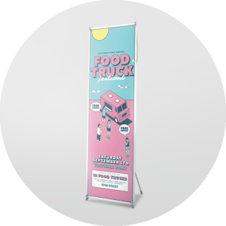 Standing Banner Printing | Custom Banner Printing Singapore