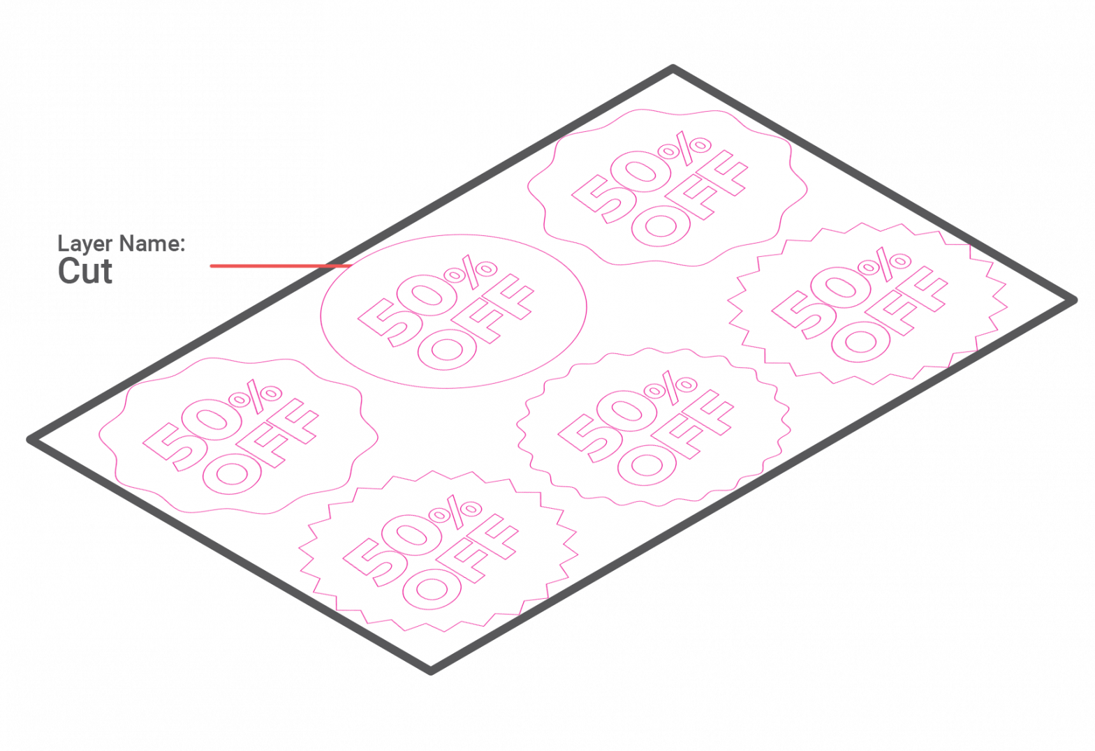 Cut Vinyl Window Decals : You Create. We Print. | Red Printing SG