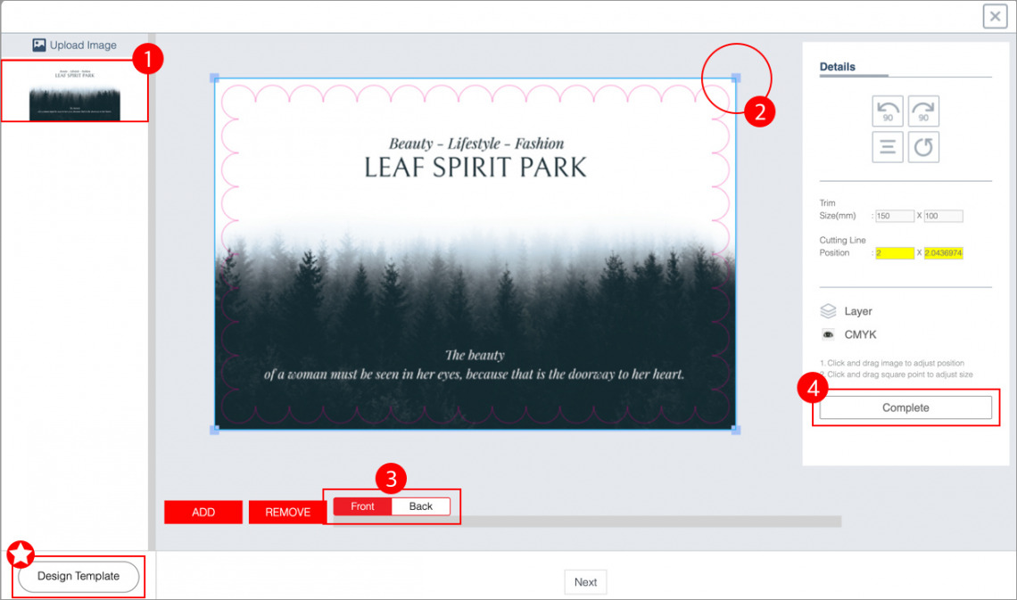 Redprinting.sg | Create Your Own Today! - Shaped Postcards