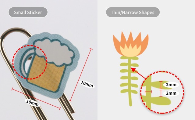 Free Shape Stickers (Kiss Cut) : You Create. We Print. | Red Printing SG